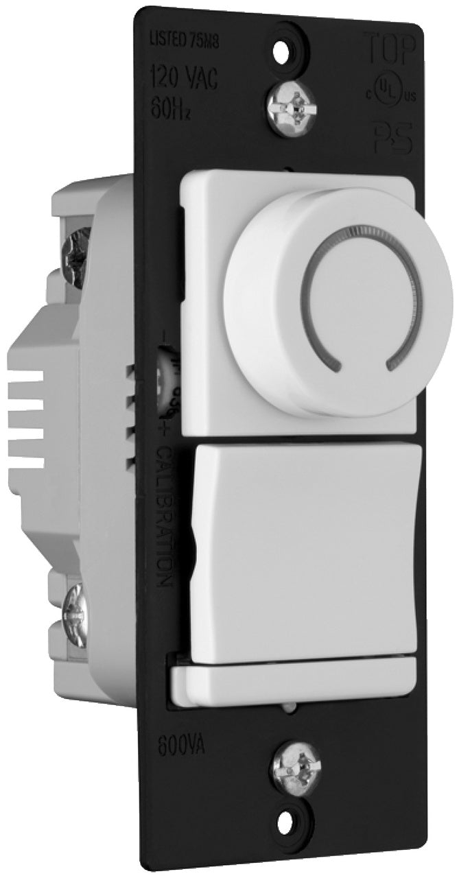 DECORATOR ROTARY DR SERIES FAN SPEED CONTROL, IVORY – Rock Lighting ...