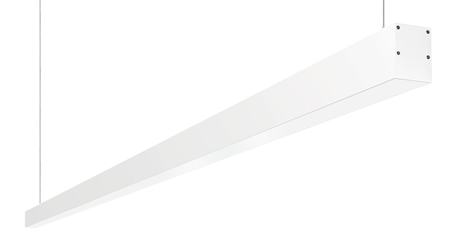 RAB Lighting 96" 80 Watt BOA Pendant Mount LED Linear Pendant Light, 4 ...